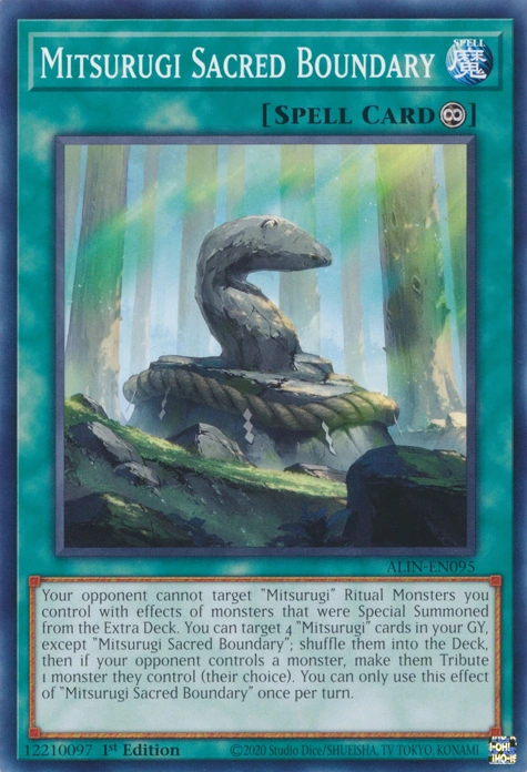 Mitsurugi Sacred Boundary | Yu-Gi-Oh! Wiki | Fandom