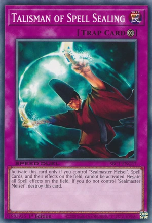 Talisman of Spell Sealing | Yu-Gi-Oh! Wiki | Fandom