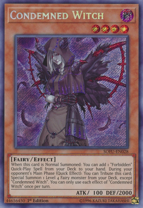 Card Gallery:Condemned Witch | Yu-Gi-Oh! Wiki | Fandom