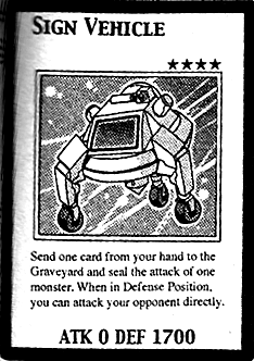 Card Gallery:Sign Vehicle | Yu-Gi-Oh! Wiki | Fandom