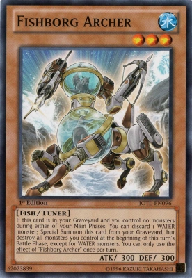 Fishborg Archer | Yu-Gi-Oh! Wiki | Fandom