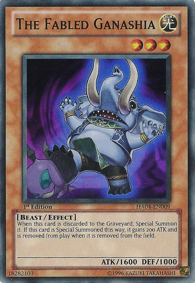 Card Gallery:The Fabled Ganashia | Yu-Gi-Oh! Wiki | Fandom