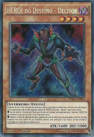 Destiny HERO - Decider | Yu-Gi-Oh! Wiki | Fandom