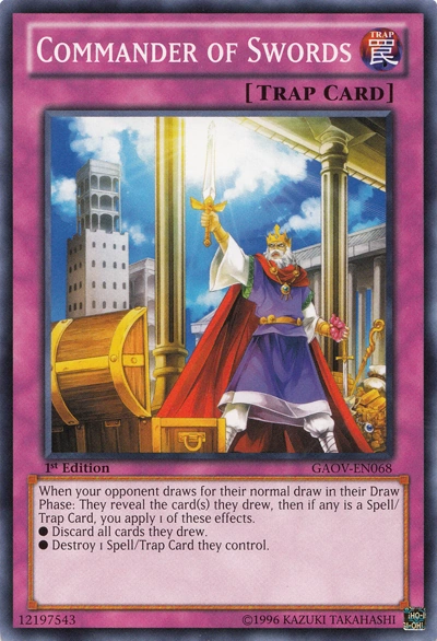 Commander of Swords | Yu-Gi-Oh! Wiki | Fandom