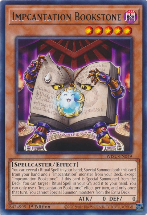 Impcantation Bookstone | Yu-Gi-Oh! Wiki | Fandom