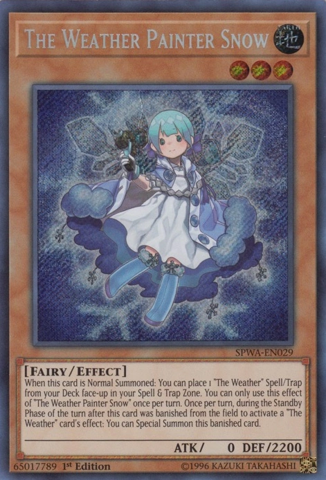 Card Gallery:The Weather Painter Snow | Yu-Gi-Oh! Wiki | Fandom