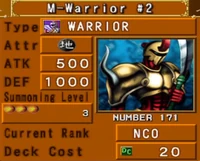 M-Warrior 2 (DOR) | Yu-Gi-Oh! Wiki | Fandom