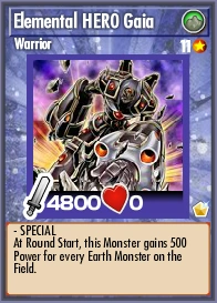 Elemental HERO Gaia (BAM) | Yu-Gi-Oh! Wiki | Fandom