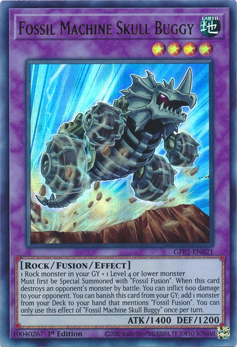 Card Gallery:Fossil Machine Skull Buggy | Yu-Gi-Oh! Wiki | Fandom
