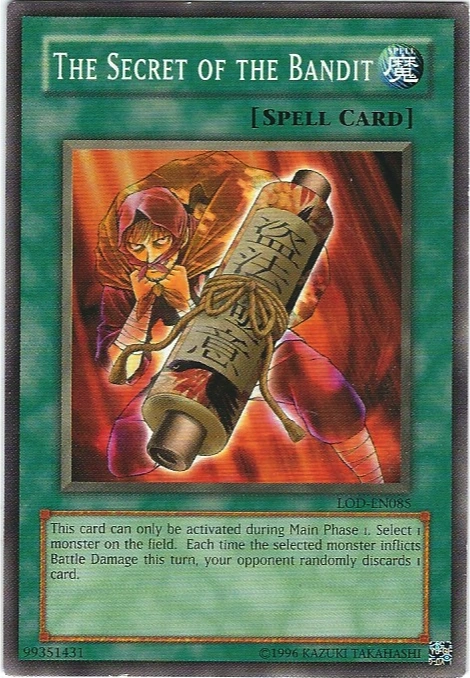 Card Gallery:The Secret of the Bandit | Yu-Gi-Oh! Wiki | Fandom