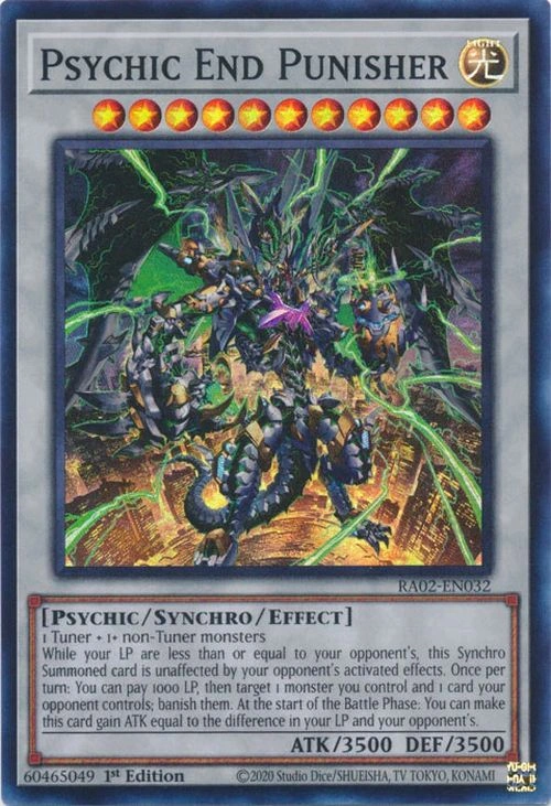 Psychic End Punisher | Wikia Yu-Gi-Oh! tiếng Việt | Fandom