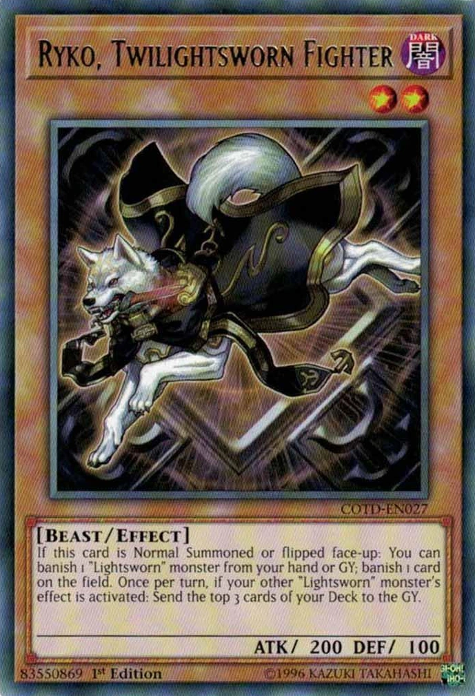 Card Gallery:Ryko, Twilightsworn Fighter | Yu-Gi-Oh! Wiki | Fandom