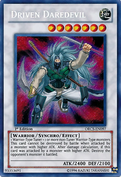 Card Gallery:Driven Daredevil | Yu-Gi-Oh! Wiki | Fandom