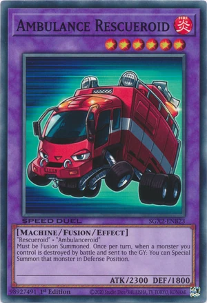 Ambulance Rescueroid | Yu-Gi-Oh! Wiki | Fandom
