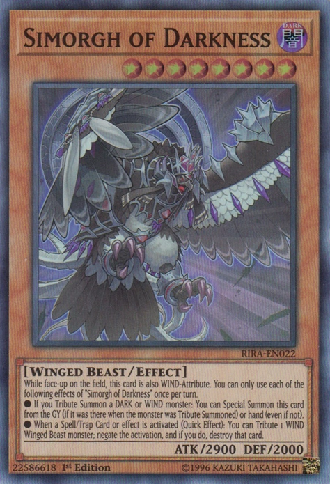Simorgh of Darkness | Yu-Gi-Oh! Wiki | Fandom