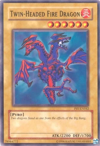 Card Gallery:Twin-Headed Fire Dragon | Yu-Gi-Oh! Wiki | Fandom