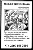 Card Gallery:Starving Venemy Dragon | Yu-Gi-Oh! Wiki | Fandom
