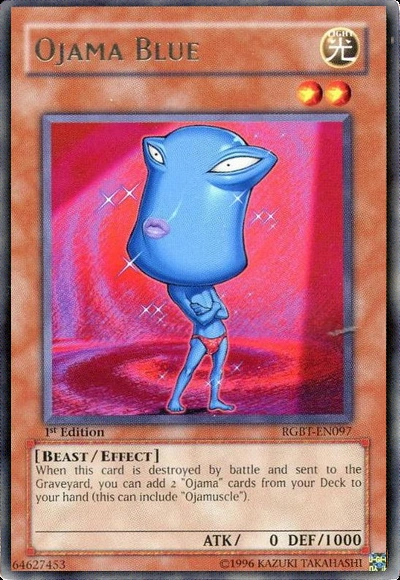 Card Gallery:Ojama Blue | Yu-Gi-Oh! Wiki | Fandom