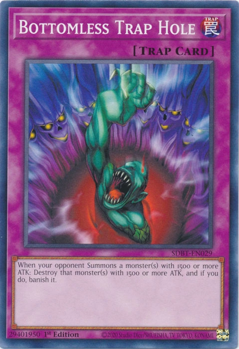 Bottomless Trap Hole | Yu-Gi-Oh! Wiki | Fandom