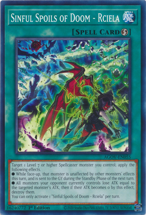 Sinful Spoils of Doom - Rciela | Yu-Gi-Oh! Wiki | Fandom