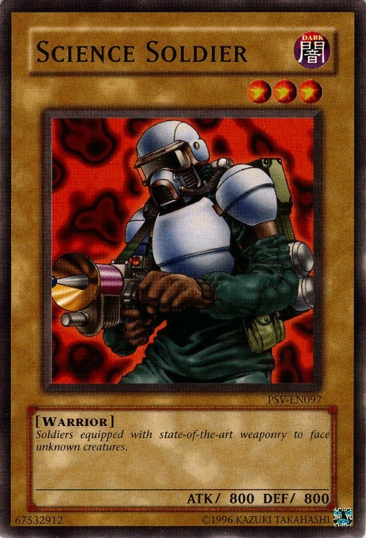 Card Gallery:Science Soldier | Yu-Gi-Oh! Wiki | Fandom