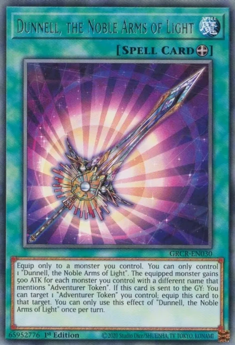 Dunnell, the Noble Arms of Light | Yu-Gi-Oh! Wiki | Fandom