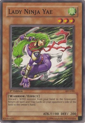Card Errata:Lady Ninja Yae | Yu-Gi-Oh! Wiki | Fandom
