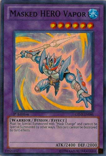 Card Gallery:Masked HERO Vapor | Yu-Gi-Oh! Wiki | Fandom