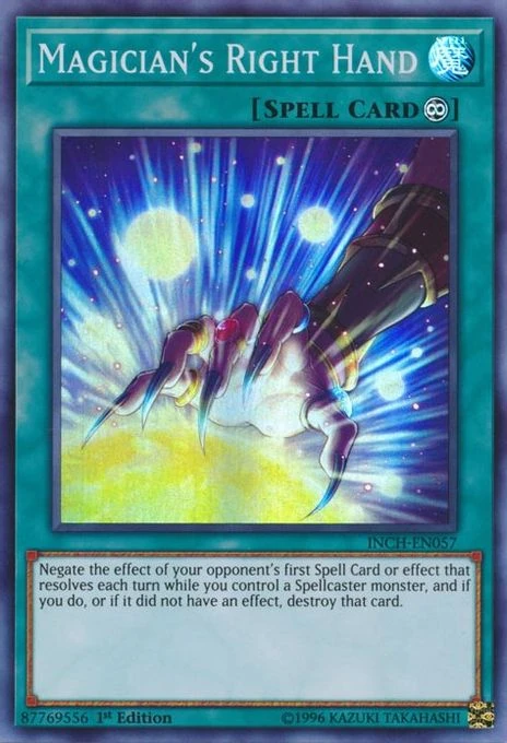 Magician's Right Hand | Yu-Gi-Oh! Wiki | Fandom