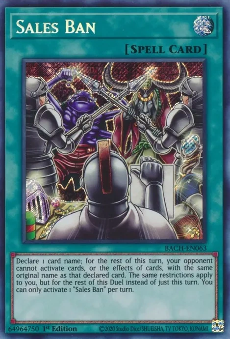 Sales Ban | Yu-Gi-Oh! Wiki | Fandom