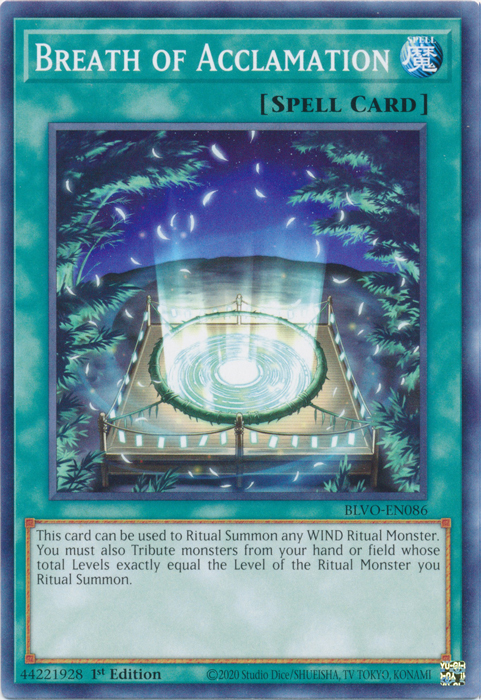 Breath Of Acclamation Yu Gi Oh Wiki Fandom