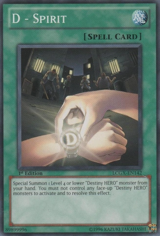 D - Spirit | Yu-Gi-Oh! Wiki | Fandom