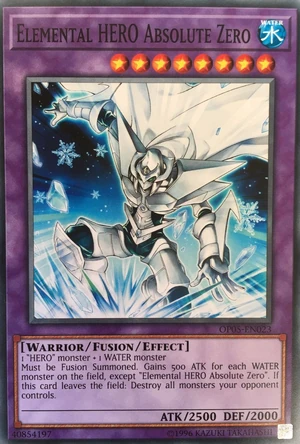 Elemental HERO Absolute Zero | Wikia Yu-Gi-Oh! tiếng Việt | Fandom