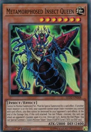 Metamorphosed Insect Queen | Yu-Gi-Oh! Wiki | Fandom