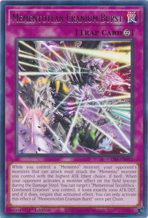 Mementotlan Cranium Burst | Yu-Gi-Oh! Wiki | Fandom
