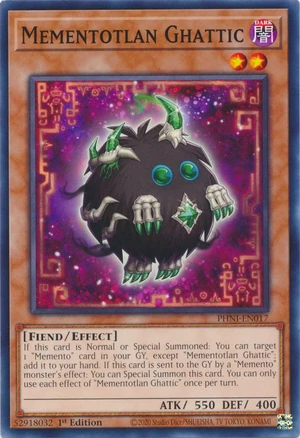 Mementotlan Ghattic | Yu-Gi-Oh! Wiki | Fandom
