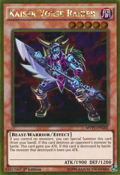 Kaiser Vorse Raider | Yu-Gi-Oh! Wiki | Fandom