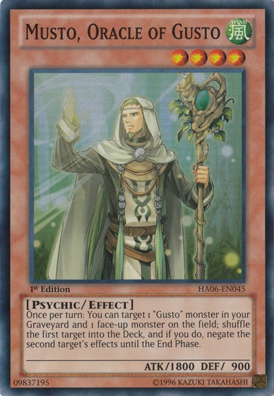 Musto, Oracle of Gusto | Yu-Gi-Oh! Wiki | Fandom