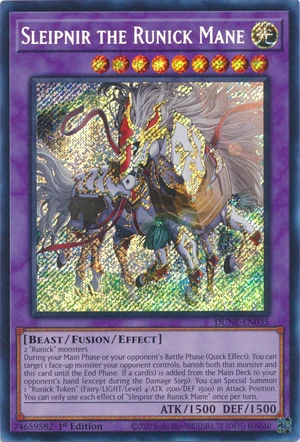 Sleipnir the Runick Mane | Yu-Gi-Oh! Wiki | Fandom