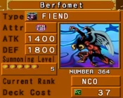 Card Gallery:Berfomet | Yu-Gi-Oh! Wiki | Fandom