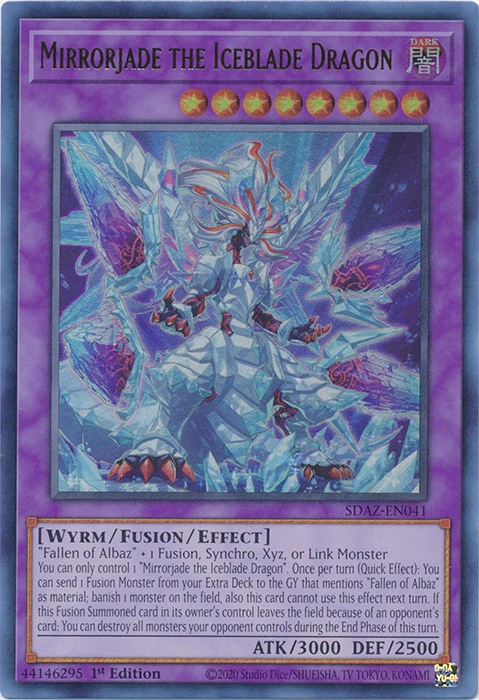 Mirrorjade the Iceblade Dragon | Yu-Gi-Oh! Wiki | Fandom