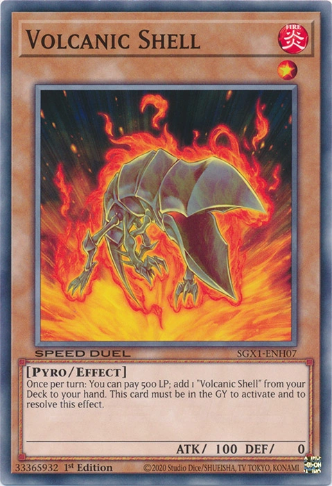 Volcanic Shell | Yu-Gi-Oh! Wiki | Fandom