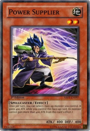 Power Supplier | Yu-Gi-Oh! Wiki | Fandom