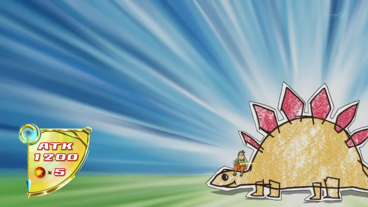 Doodle Beast - Stego (anime) | Yu-Gi-Oh! Wiki | Fandom