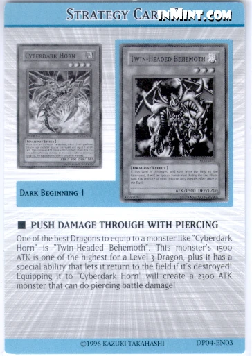 Push damage through with piercing | Yu-Gi-Oh! Wiki | Fandom