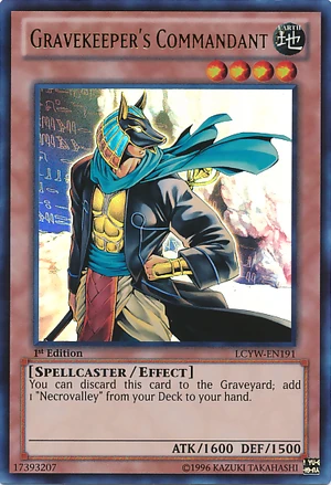 Gravekeeper's Commandant | Yu-Gi-Oh! Wiki | Fandom