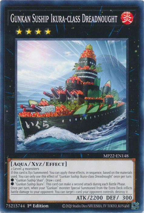 Gunkan Suship Ikura-class Dreadnought | Yu-Gi-Oh! Wiki | Fandom