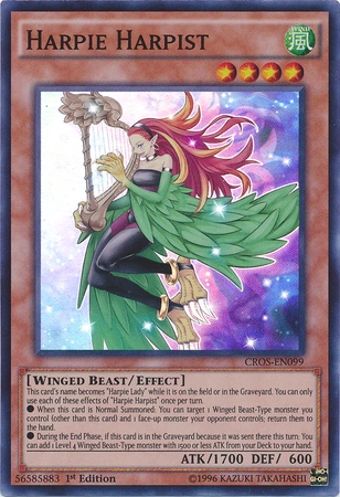 Card Gallery:Harpie Harpist | Yu-Gi-Oh! Wiki | Fandom