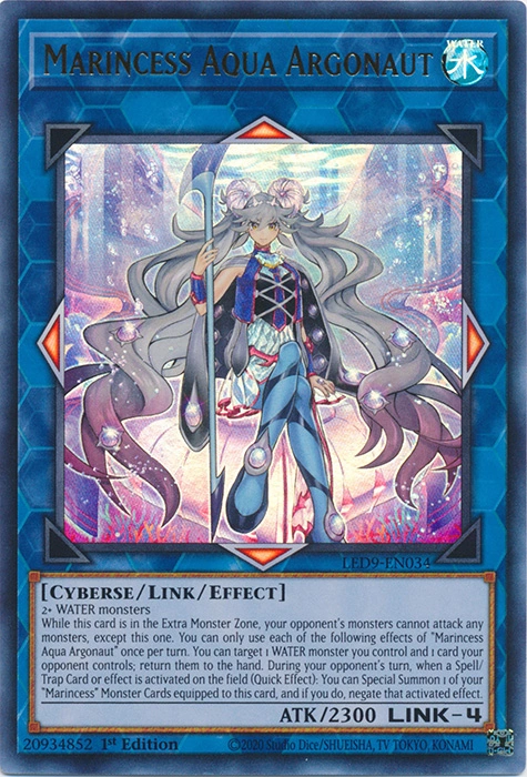 Marincess Aqua Argonaut | Yu-Gi-Oh! Wiki | Fandom