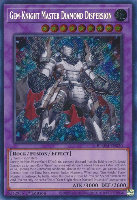 Gem-Knight Master Diamond Dispersion | Yu-Gi-Oh! Wiki | Fandom